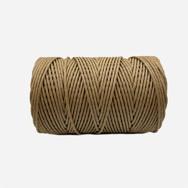 Danish paper cord 3.50 mm. Kraft color. 150m coil. – Natkits